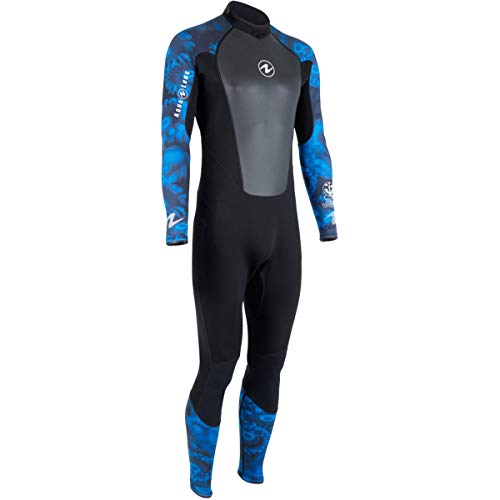 Aqua Lung Hydroflex 3mm Men's Jumpsuit, Camouflage Blue