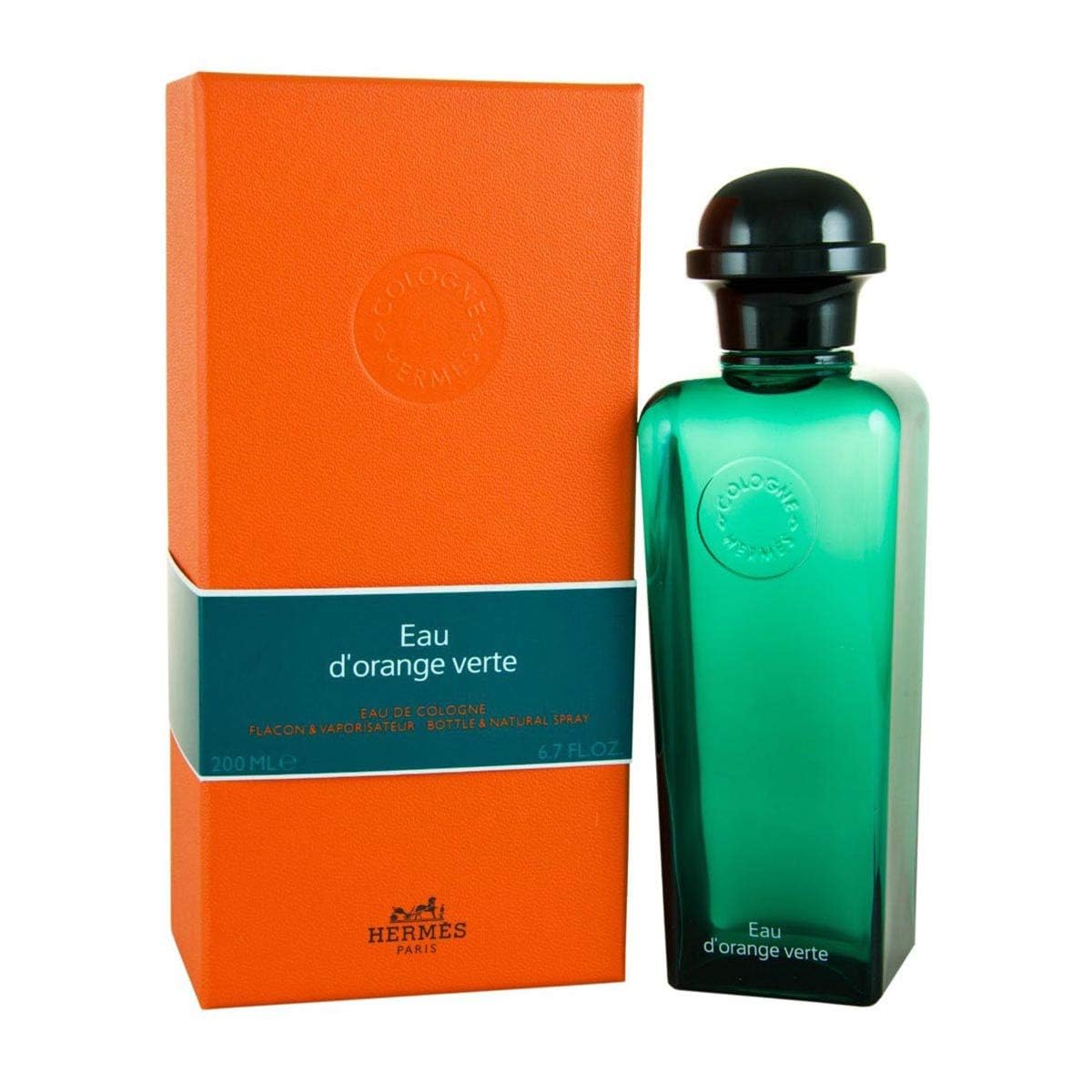 Hermes Concentre D'orange Verte Eau de Toilette Spray for Unisex, 6.7 Ounce