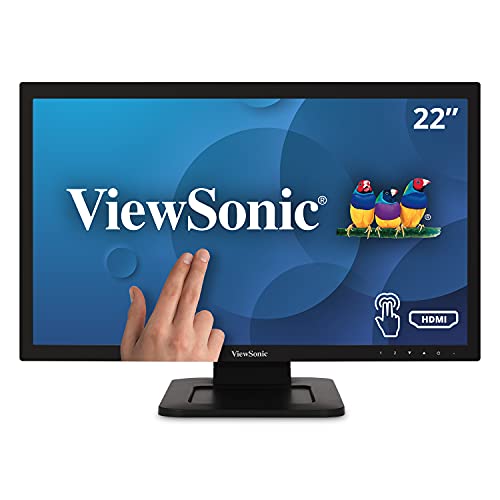 ViewSonic TD2210 22 Inch 1080p Single Point Resistive Touch Screen Monitor with DVI and VGA
