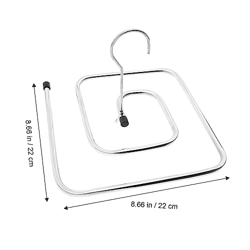 GATHINESS 2pcs Swivel Hanger Quilt Blanket Kids Hangers Folding Clothes Rack Spiral Quilt Rack rotatable Spiral Hanger Clothes Drying Racks Hanging Rack Space-Saving Organizer to Rotate Sock