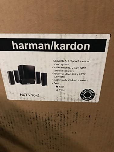 Harman Kardon HKTS 16BQ 5.1 Channel Home Theater Speaker Package (Black)