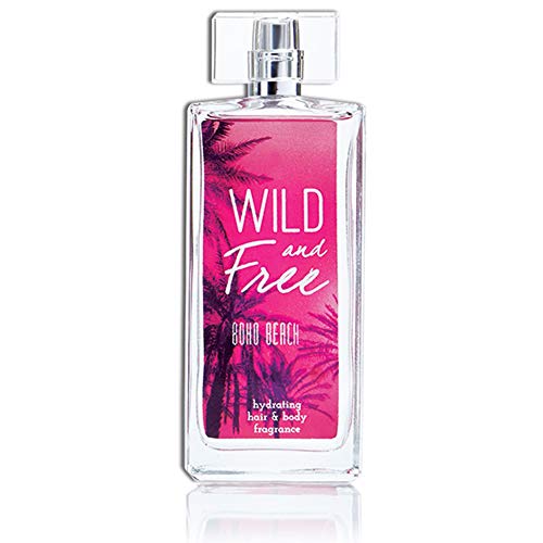 Tru Western Wild and Free Boho Beach Women's Hydrating Hair and Body Fragrance, 3.4 fl oz (100 ml) - Fresh, Creamy, Coconut
