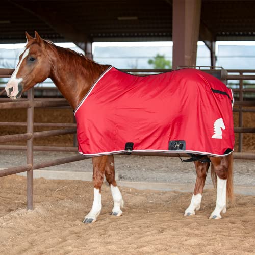 Classic Equine Classic Stable Sheet with Closed Front, Chili Pepper, Small