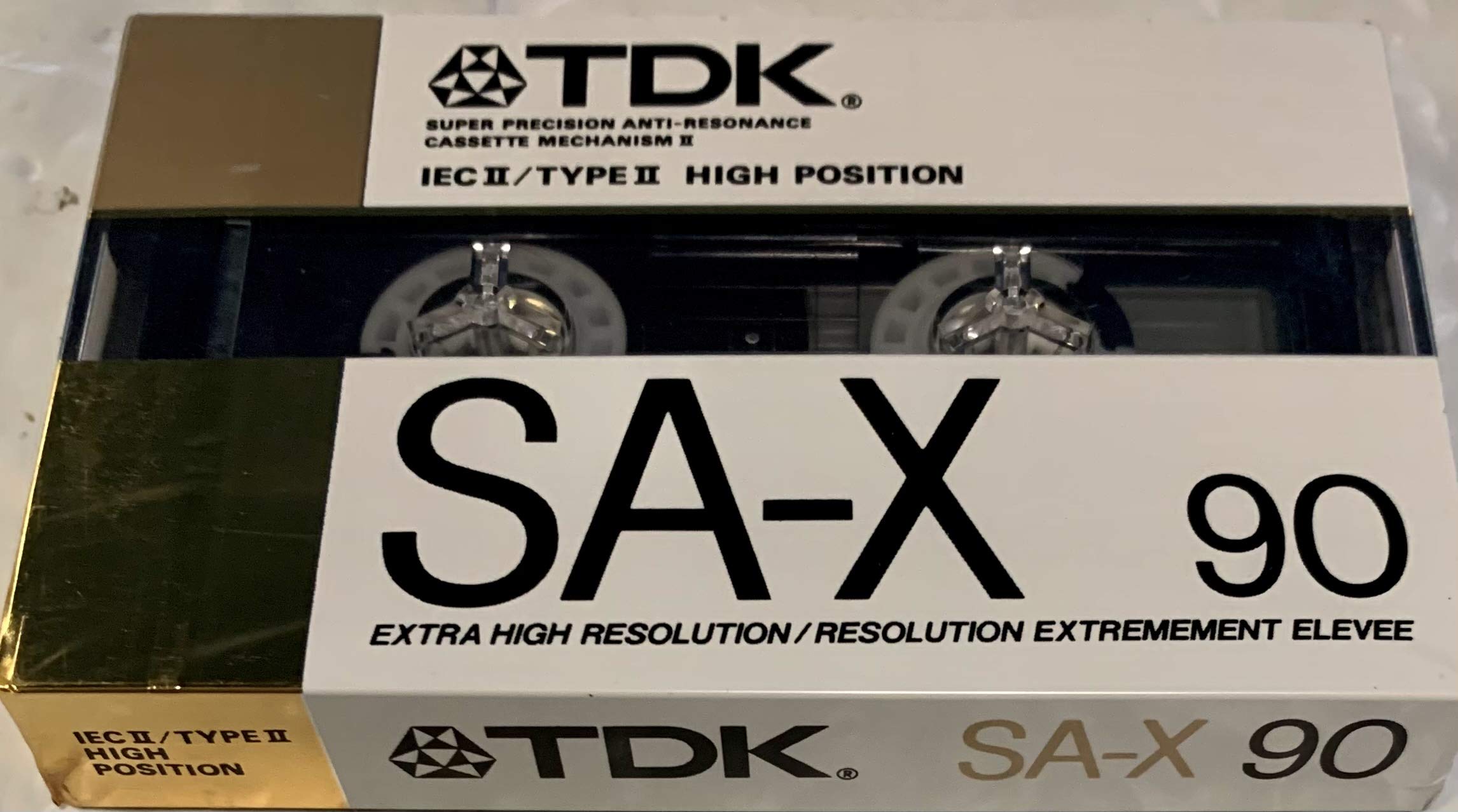 TDK SA-X 90 Minute Blank Cassette Tape