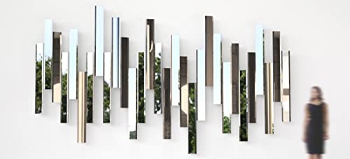Falken Design falkenacrylic_Mirrors_118_12x12 Acrylic Sheet, Plastic/Plexiglas/Lucite, 12" x 12-1/8", Mirror