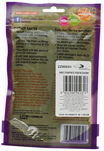 Hartz Just For Cats 100% Pure Catnip - 1oz, Model:3270005231