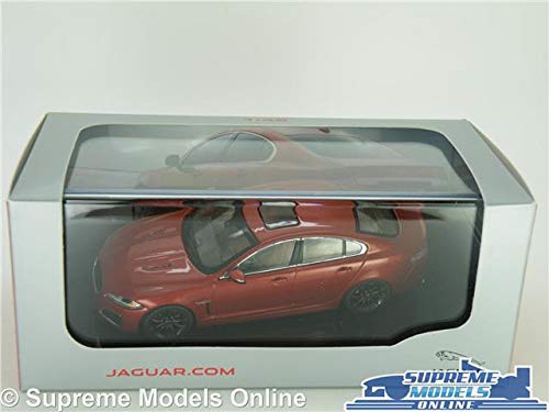 Jaguar XFR CAR Model Italian Racing RED Saloon 1:43 Size IXO Dealer Special