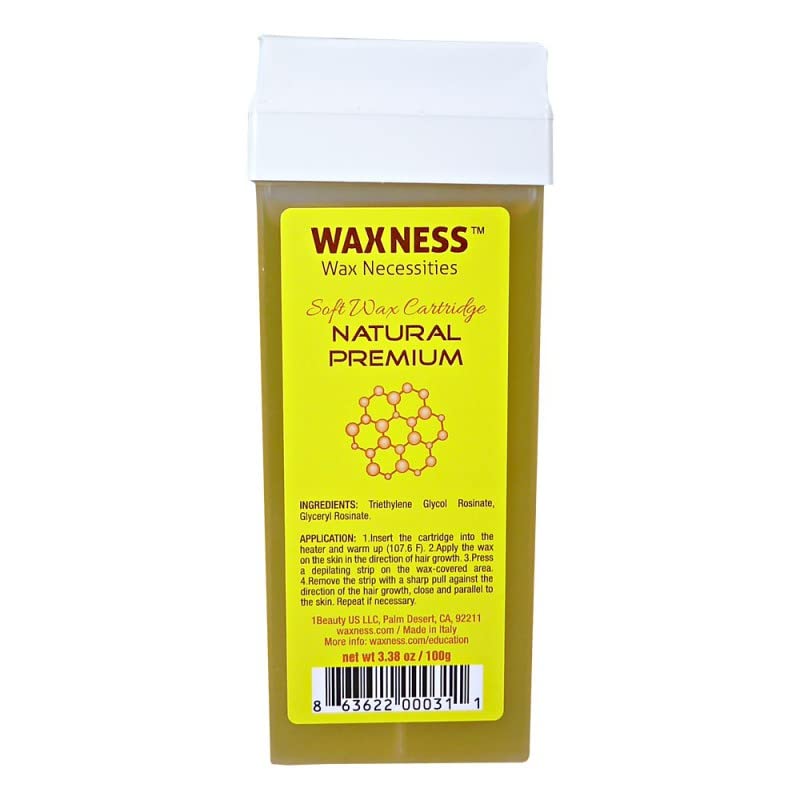 Waxness Wax Necessities Soft Wax Cartridge Set of 4 Cartridges x 3.38 Ounces