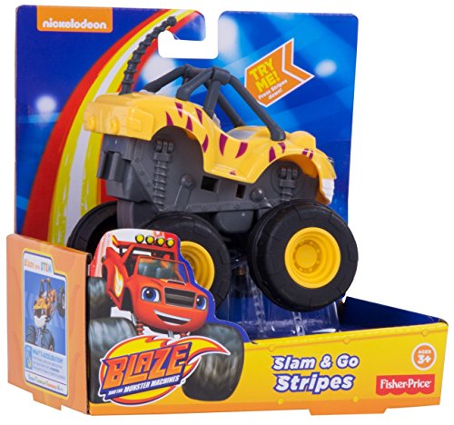 Fisher-Price Nickelodeon Blaze & The Monster Machines, Slam & Go Stripes