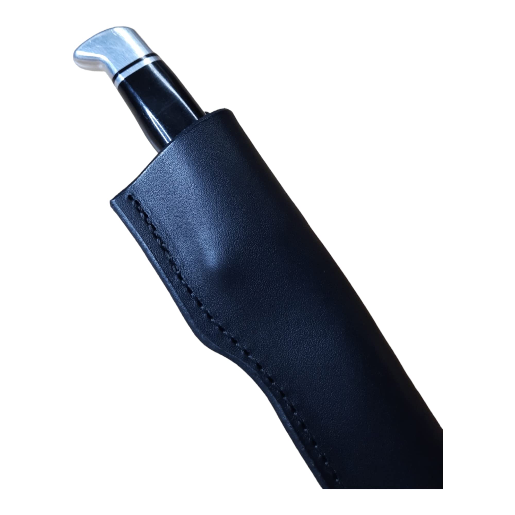 Custom Knife Sheath for Buck 105 Knife, Premium Leather Fixed Blade Knife Holder, Black