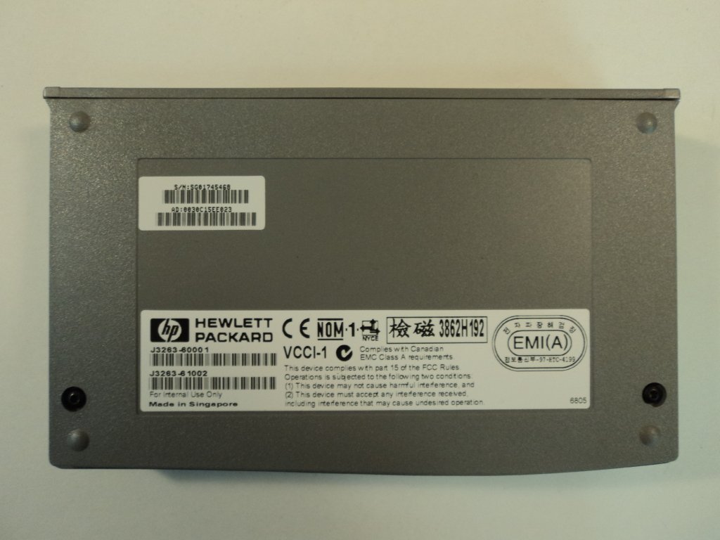 Hewlett Packard Jetdirect 300X Enet External 10/100 Single Port Rj45