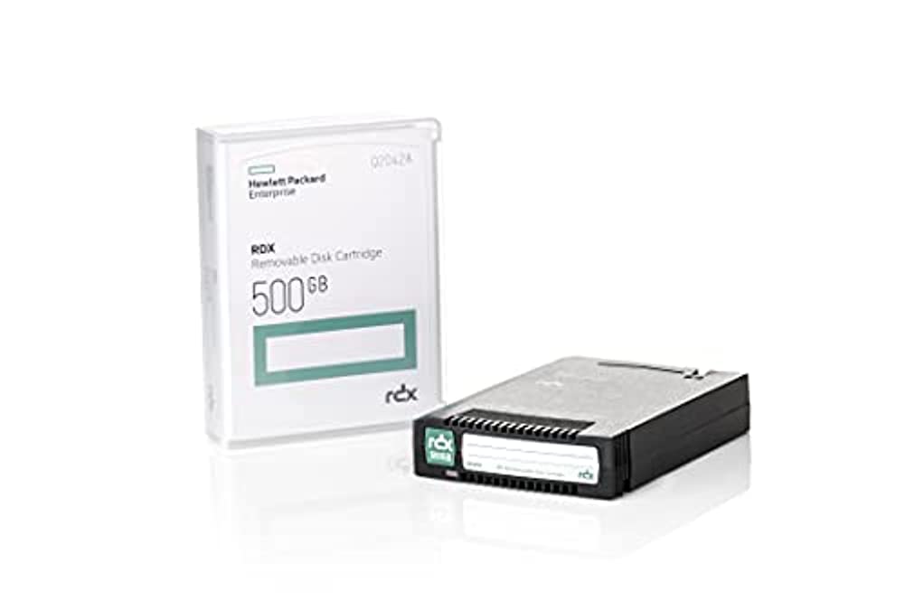 HEWLETT PACKARD HPE RDX 500GB Removable Disk Cartridge