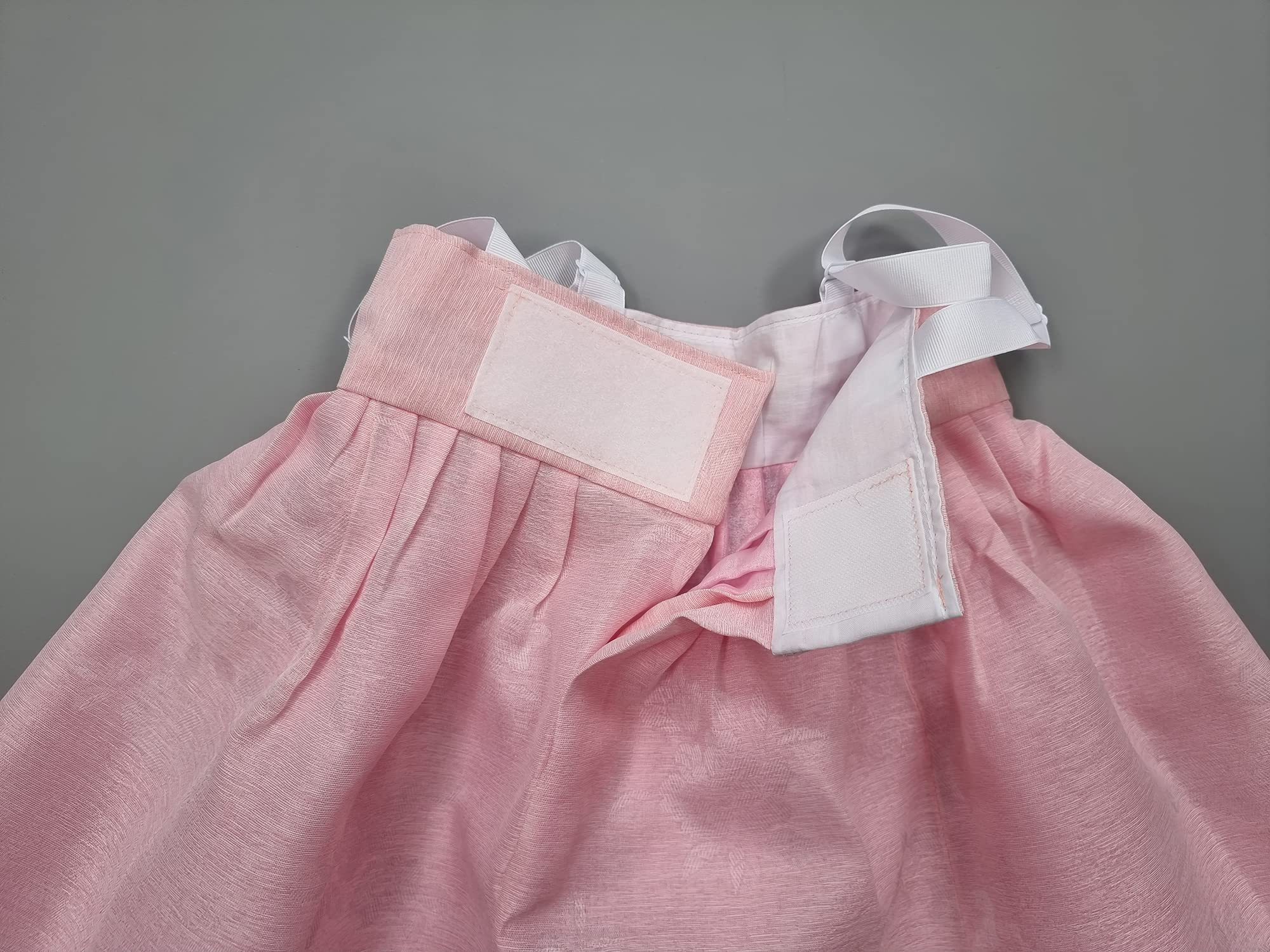 hanbok store Hanbok Baby Girl Korea Traditional Clothing 100th Days Baikil Celebration Party Pink Saekdong Sleeve DDBG01 Medium