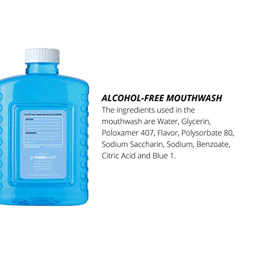 Legacy Mouthwash Case (Original Flavor) – 6 Bottles + Cups – Alcohol-Free Mouthwash