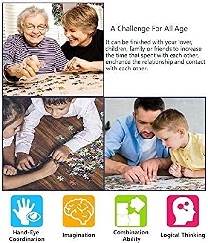 Jigsaw Puzzles for Adults Tower-5000piece Jigsaw Puzzle Kids Educational Game Toys Gift for Home Wall Decoration