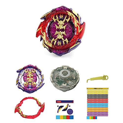 FANSETOYUMA Bey Battle Tops Hybrid Metal Fusion Burst Gyro with 4D Launcher Grip (B-157)