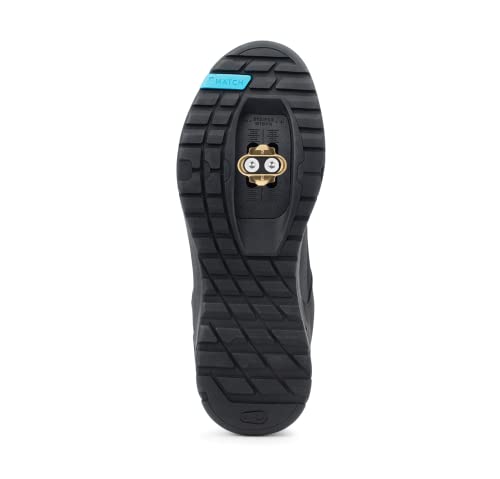 Crankbrothers Unisex Mallet E MTB Shoes, Black & Blue, 11 US Men