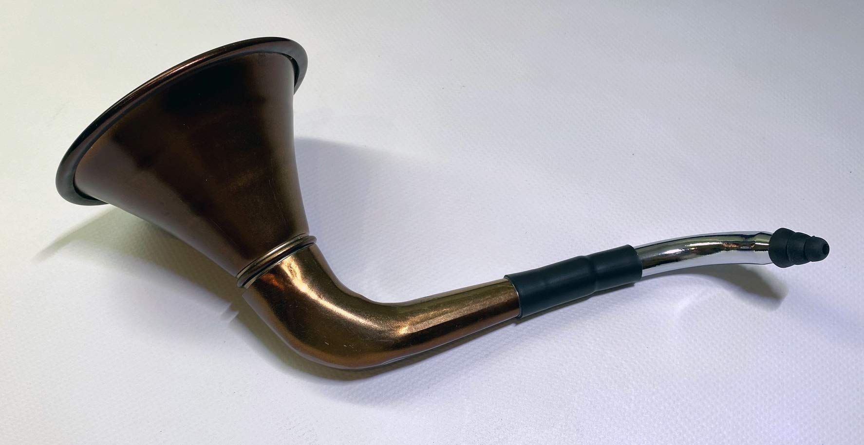 Ear Trumpet Horn Gag Gift For Those Who Deny Needing it. 100% Brass.