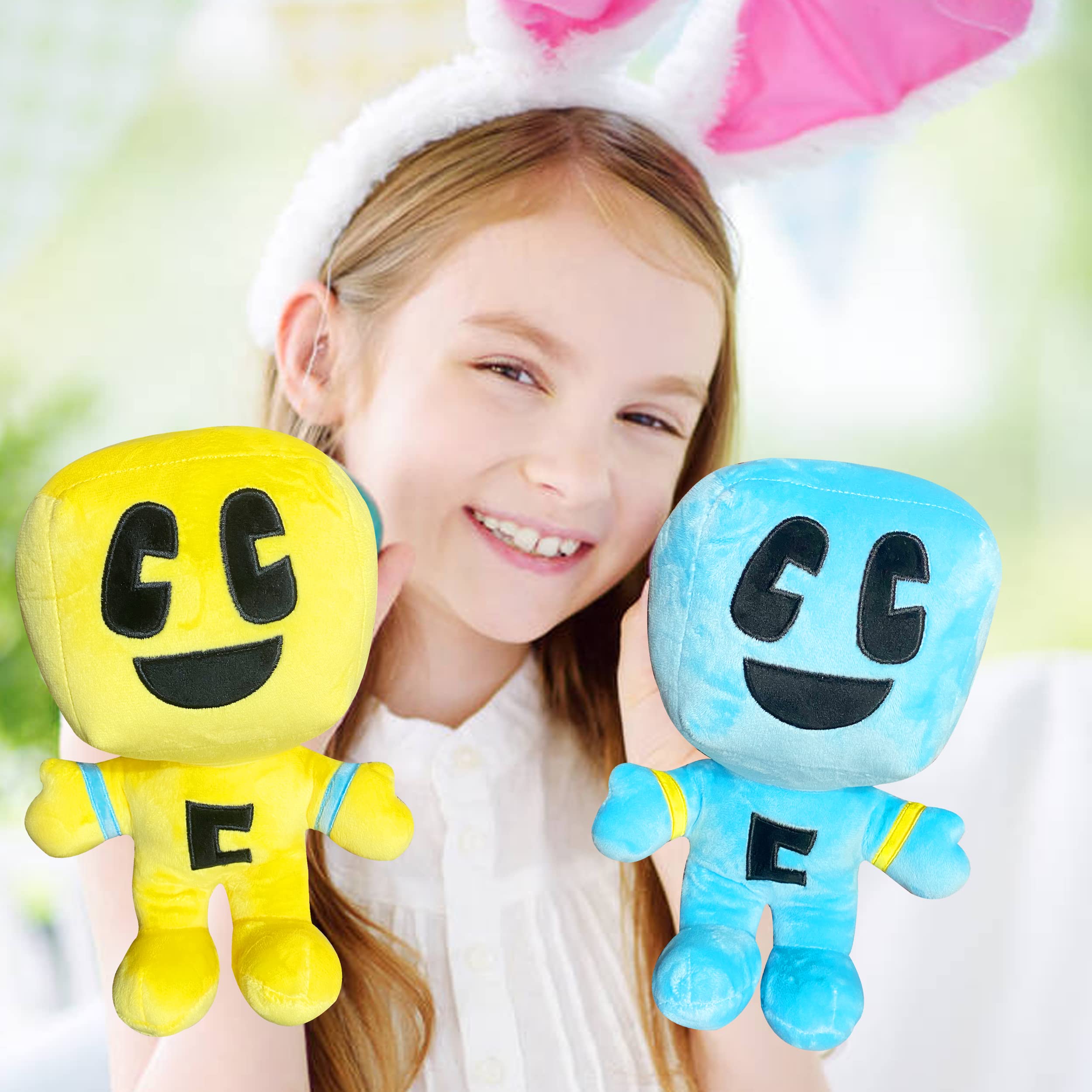 CITFIT (2023 New Plush Toys, Plush Filler, Plush Doll Soft Plush Toy Cute Pillow, Best Gift for Children (Blue+Yellow)