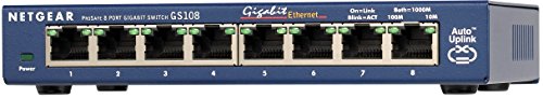 NETGEAR GS108NA ProSafe 8-Port Gigabit Ethernet Desktop Switch