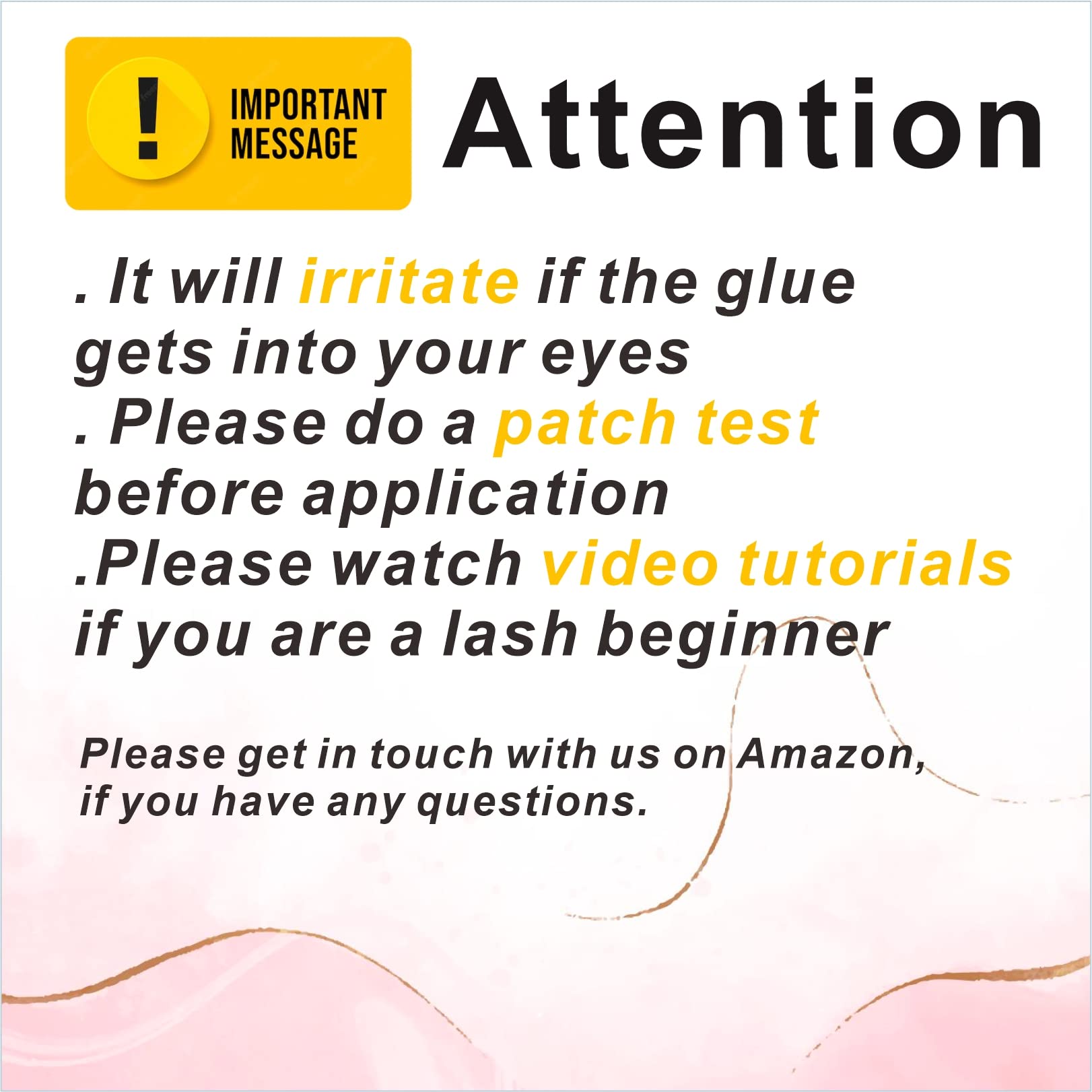 DAHPURE DIY Eyelash Extension Glue for Sensitive Eyes Individual Cluster Lash Glue Hypoallergenic Waterproof Self Application No Fume Home Use