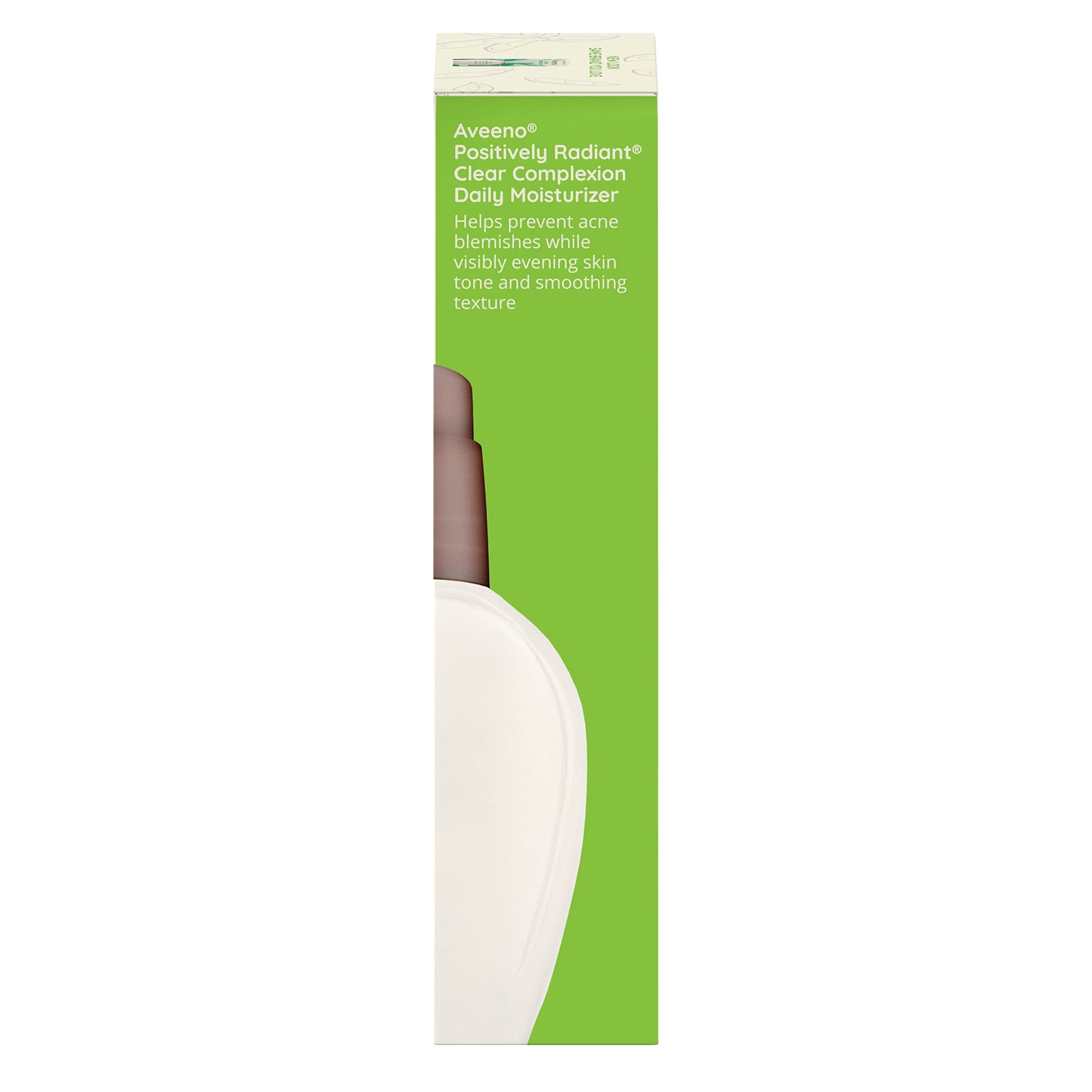AVEENO Active Naturals Clear Complexion Daily Moisturizer 4 oz (2 Pack)#