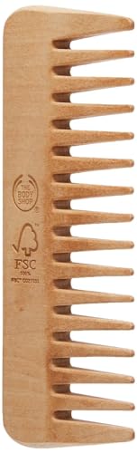The Body Shop 1094667 Detangling Comb, Bamboo, 5.5", 0.001 Oz