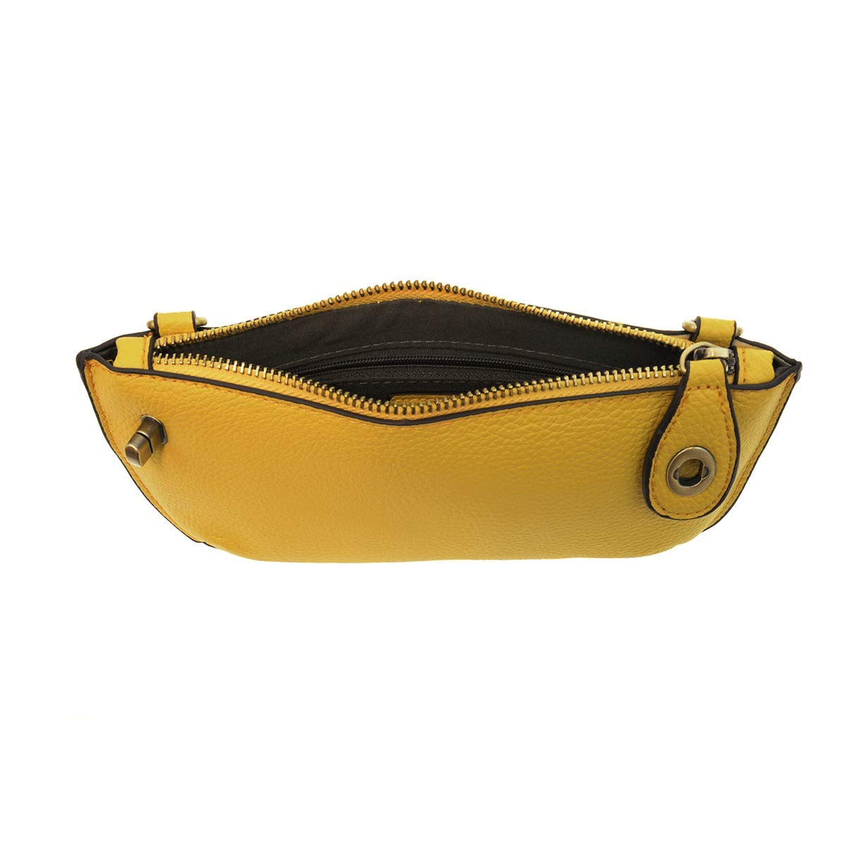 Joy Susan Women's Fashion Purse Mini Crossbody Wristlet Clutch Handbag - Mustard