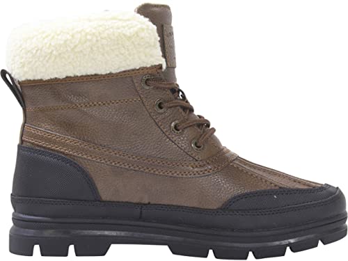 Bass Mens Vermont WX Outdoor Rugged Hiking Boot, Cedar/Black, 7.5 M