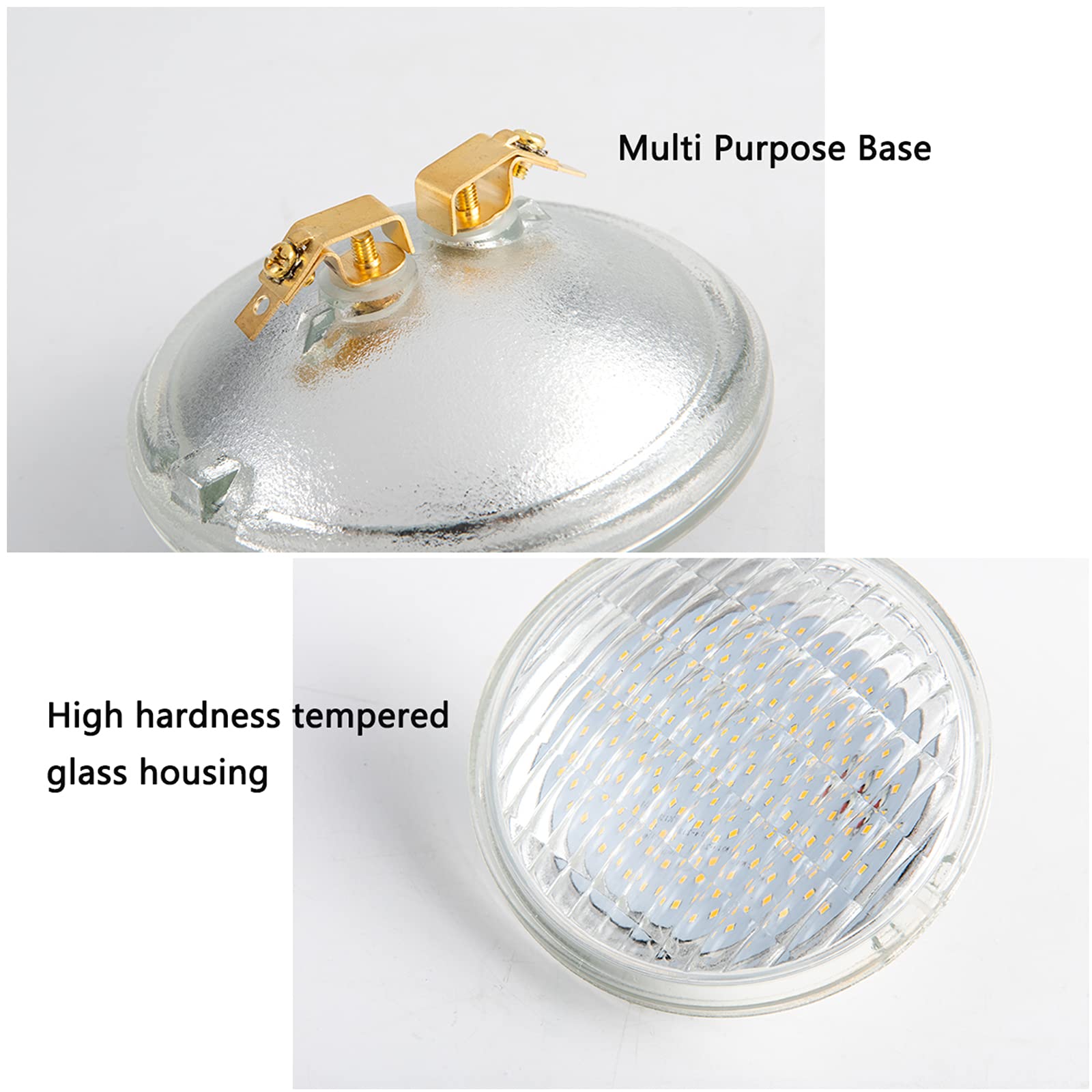 Beonllay PAR36 LED Landscape Bulb 9W(50W Halogen Equivalent) 900LM 3000K Warm White 12V-36V DC/AC Low Voltage PAR36 LED Tractor Light, 4Pack