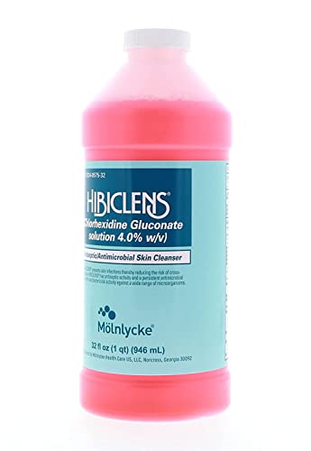 Hibiclens Antimicrobial Skin Liquid Soap,32 Fluid Ounce (Pack of 2)