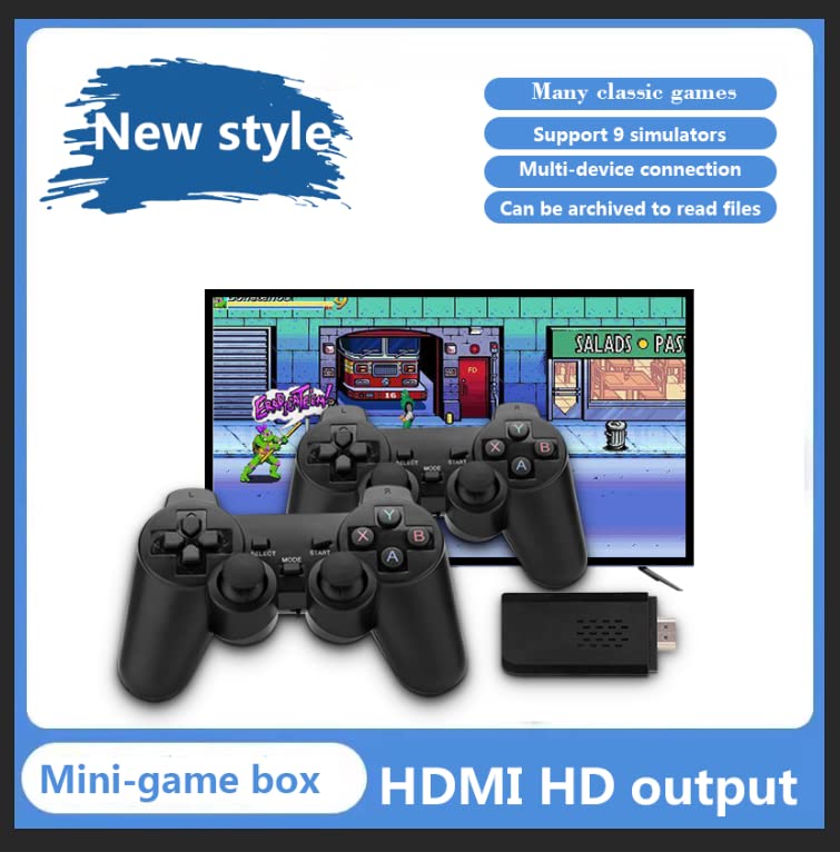 NUBSUP UB-66 Video Game Console 4K HDMI-Compatible Game Stick Built in 3500 Retro Game TV Console Support for P1/FC/GBA