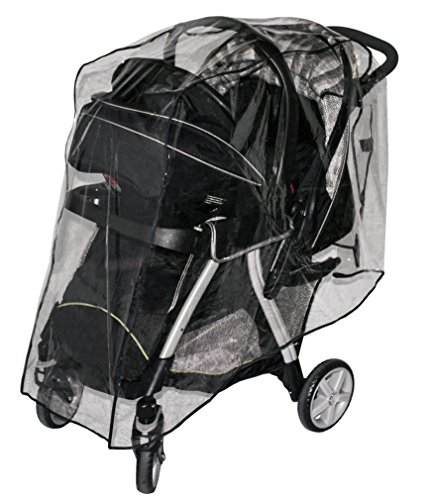 Jolly Jumper Travel System Weathershield - Protects, Baby, Large Stroller and Contents from rain and Other Elements