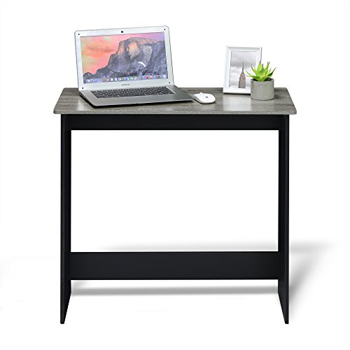 FURINNO Simplistic Study Table, French Oak Grey
