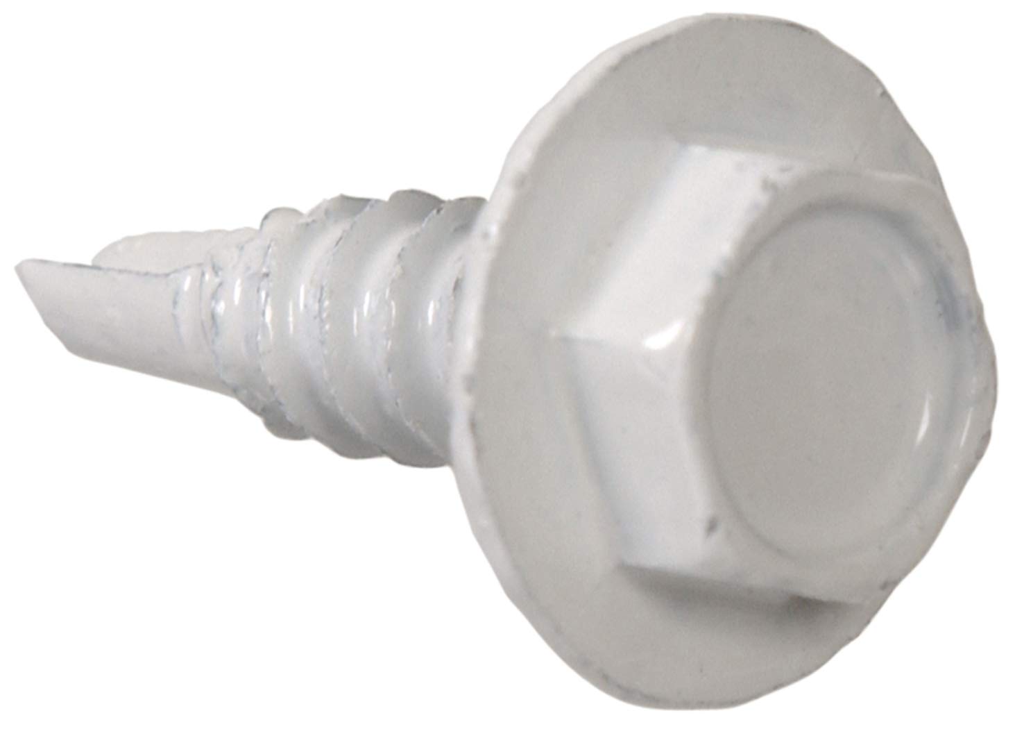The Hillman Group 560395 10-Inch x 2-Inch Washer Head Self Drilling Screw with Painted Head, 50-Pack