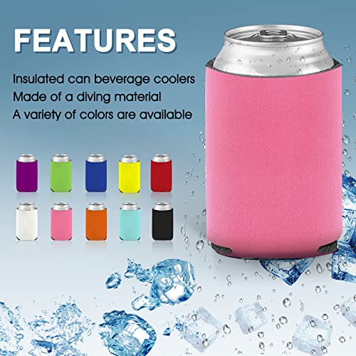 Custom Can Sleeve Beer Coolers Bulk Personalized Can Cooler With Photo Logo Customized Insulated Beverage Bottle Holder for Party Weddings Fishing Picnics