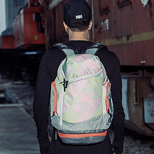 GoFar Lightweight Backpack Large Basketball Bag Travel Rucksack Holds Shoes