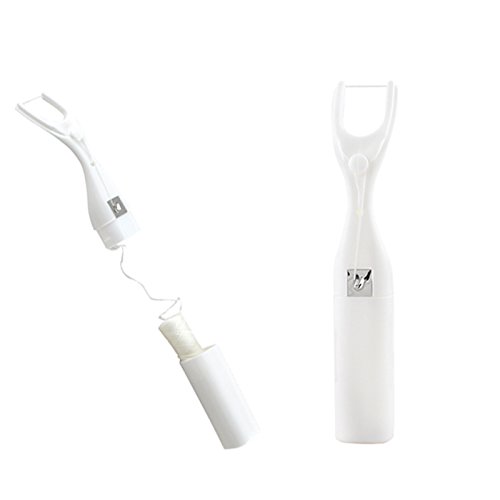 Zorvo Dental Floss Holder Introfloss Ultra Clean Access Flosser Oral Dental Flosser Interdental Brush Floss Holder 50 Meter Flosses