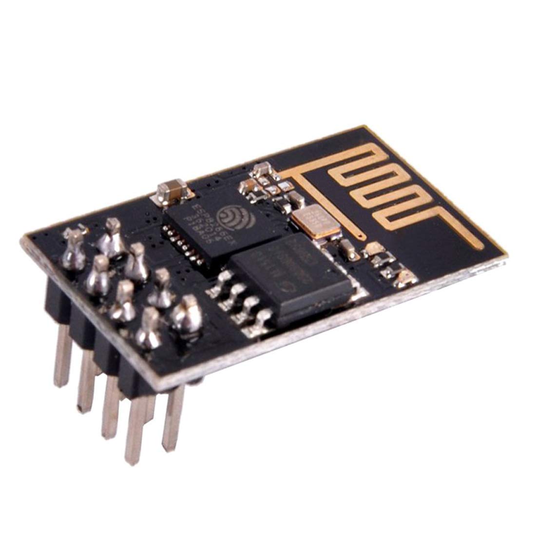 HiLetgo 3pcs ESP8266 ESP-01 Serial WiFi Wireless Transceiver Wireless Module Development Board LWIP AP+STA Compatible with Arduino