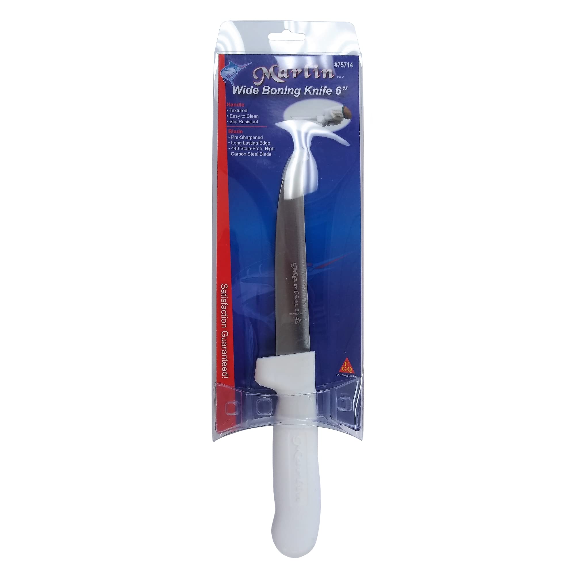 Marlin Pro Wide Boning Knife 6" #75714, 1 Each