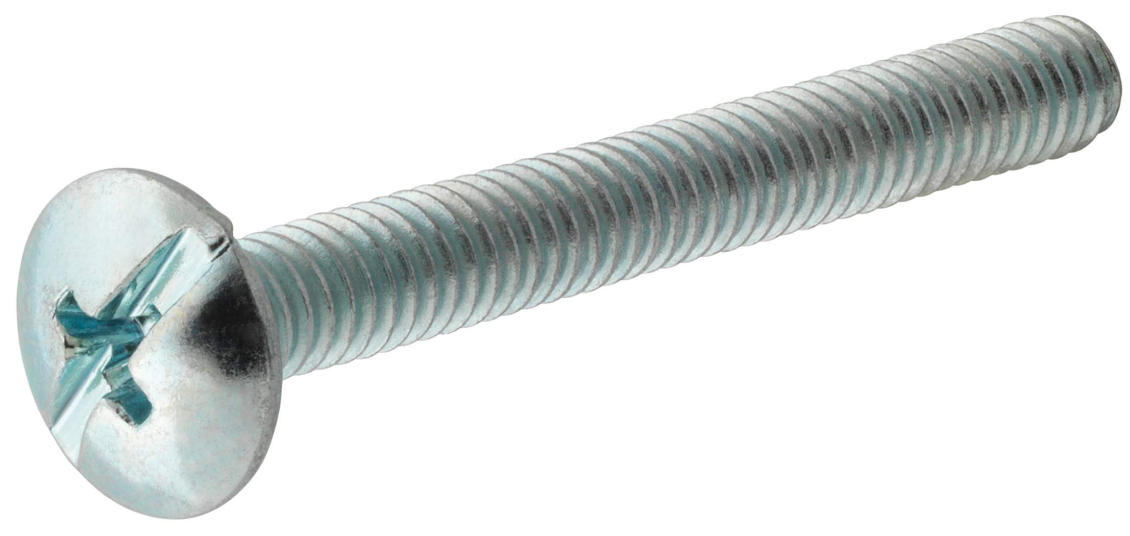 Hillman 111727 1 1 1 8-32 x 1-1/4-Inch Truss Combo Head Machine Screw, 100-Pack,Zinc