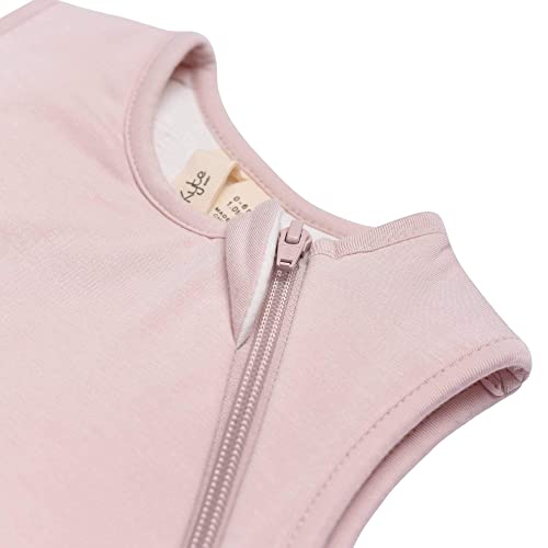 KYTE BABY Unisex Rayon Sleeping Bag for Babies and Toddlers, 1.0 Tog (6-18 Months, Blush)