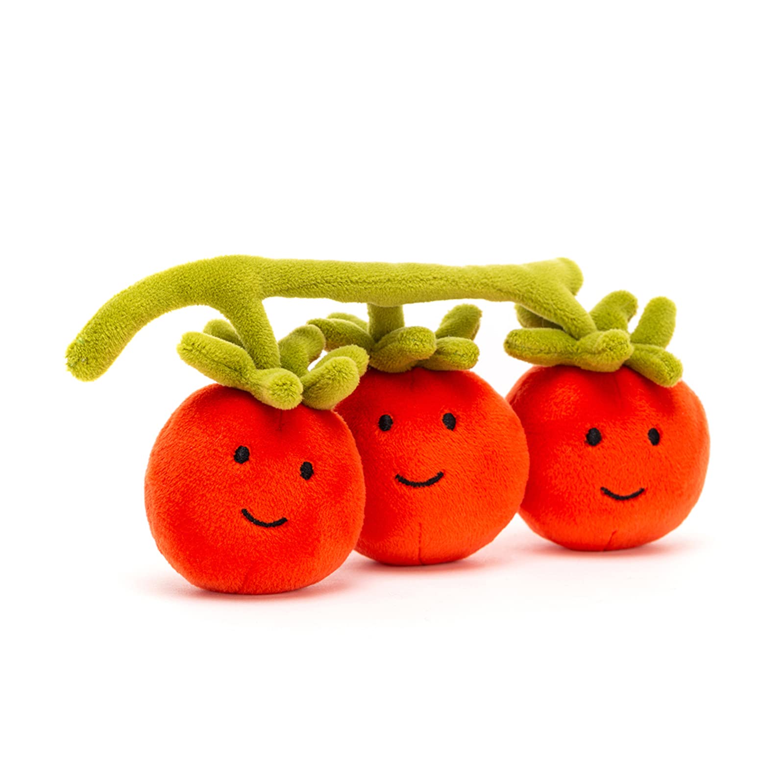 Jellycat Vivacious Vegetable Tomato Stuffed Toy, 7 inches | Vegetable Plush | Great Gift Idea