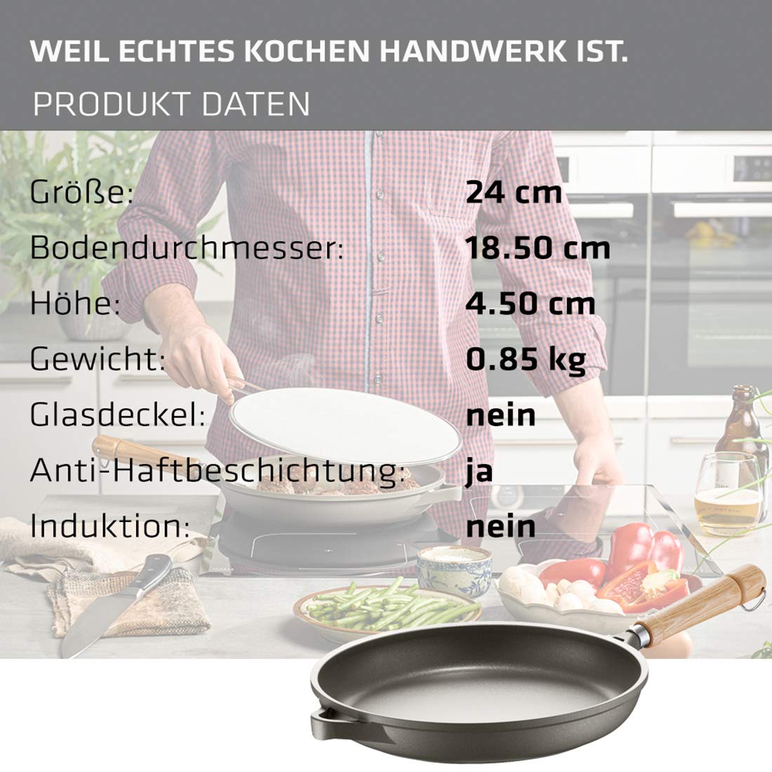 Berndes Bonanza Frying Pan 24 cm