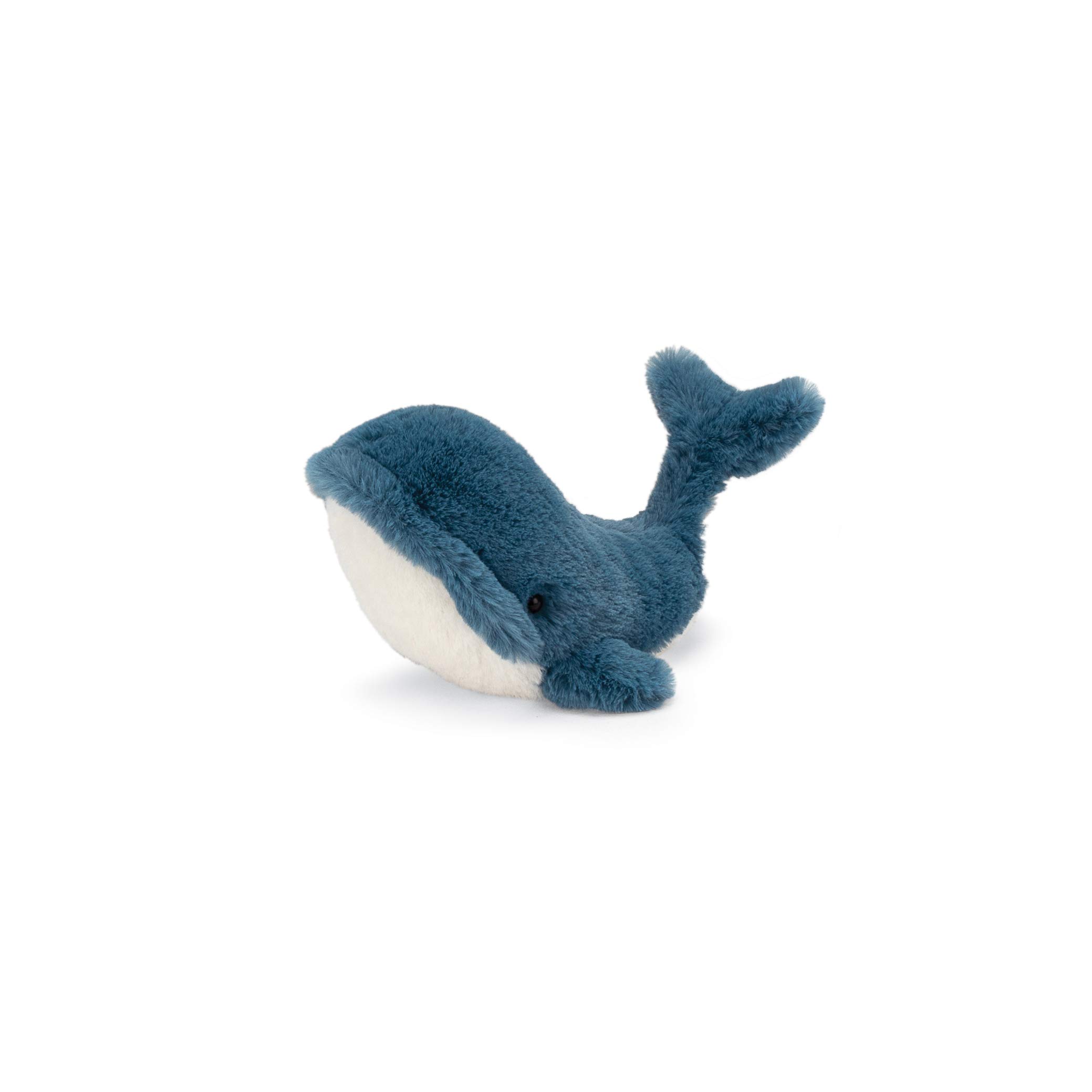 Jellycat Wally Whale Stuffed Animal, Tiny 6.5 inches | Ocean & Sea Plush Toy | Classic Children's Gift