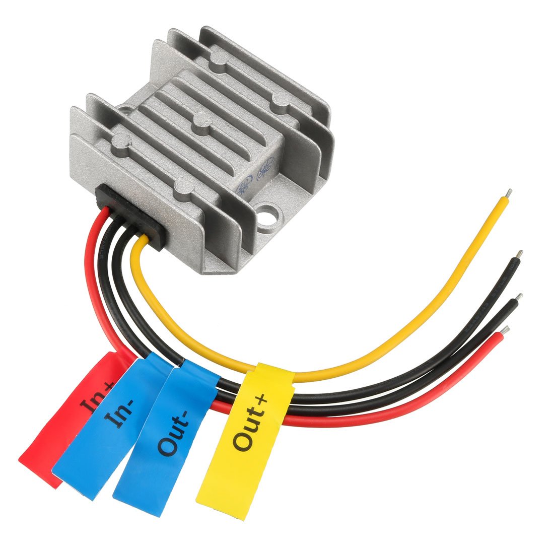 uxcell Voltage Converter Regulator DC/DC DC 12V Step-Up to DC 48V 1A 48W Power Boost Transformer Waterproof