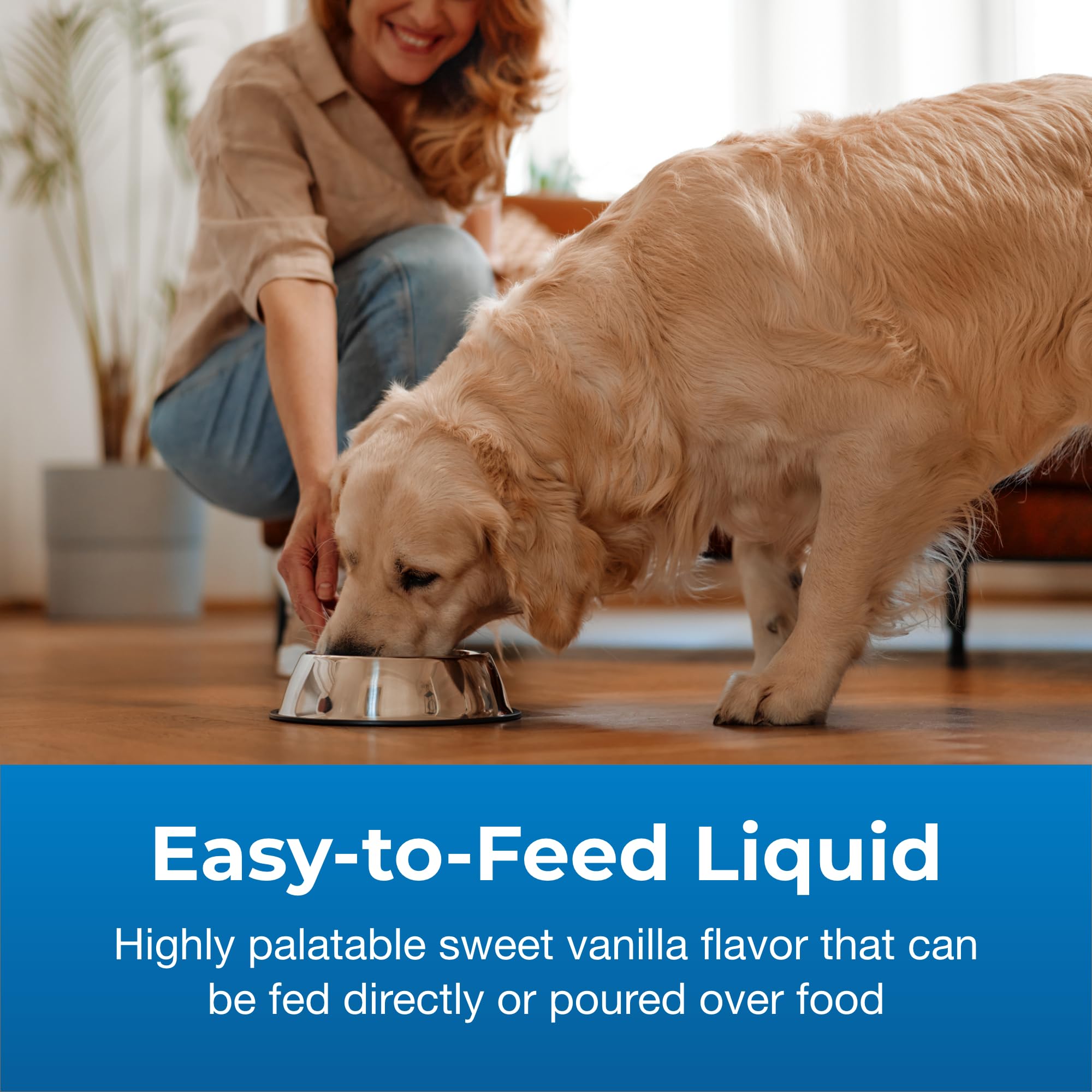 Pet-Ag Dyne High Calorie Liquid Nutritional Supplement for Dogs & Puppies 8 Weeks and Older - 32 oz, Pack of 2 - Supports Performance and Endurance - Sweet Vanilla Flavor