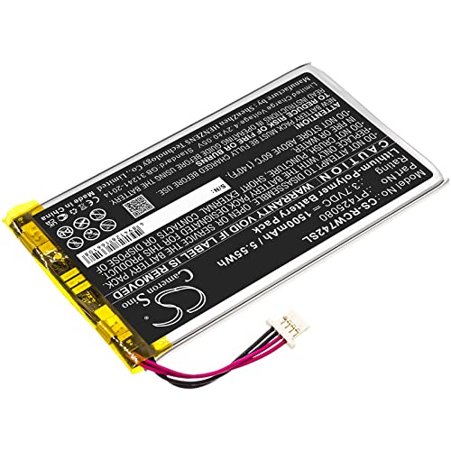 Cameron Sino New Replacement Battery Fit for RCA(1500mAh / 5.55Wh)