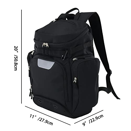 Goloni basketball backpack bag With Large shoe and ball compartment, soccer backpack, baseball, softball, volleyball sport backpack bag, travel gym backpack, basketball training equipment