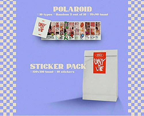 Pledis ITZY - CRAZY IN LOVE (Vol.1) Album+Extra Photocards Set (YEJI ver.)